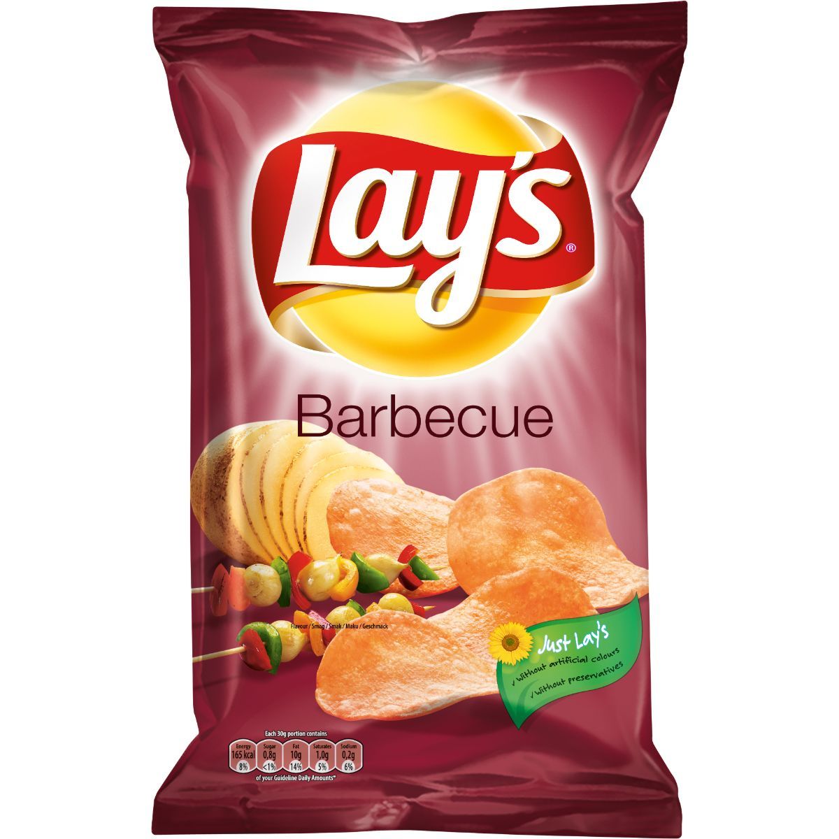 Chips Barbecue 175g Ditt svenska skafferi